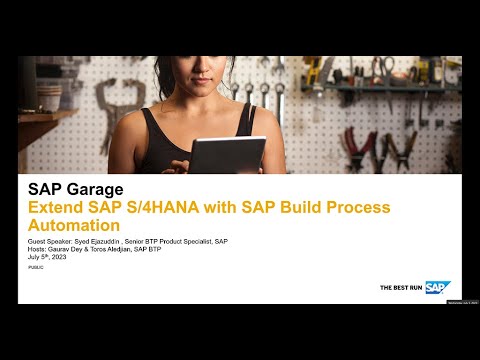 July 2023 Garage Extend SAP S4HANA with SAP Build Process Automation ...