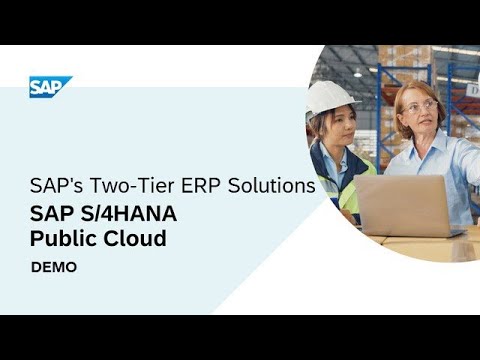 SAP’s Two-Tier ERP Solution - SAP S/4HANA Public Cloud Demo | Software ...