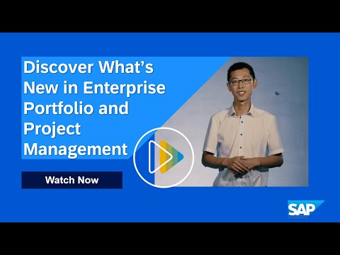 Enterprise Portfolio and Project Management in SAP S/4HANA Cloud, Public Edition 2308 – July ...