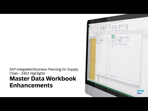 Master Data Workbook Enhancements - The World Management