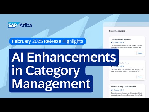 Revolutionizing SAP Ariba Category Management: More AI-Driven ...