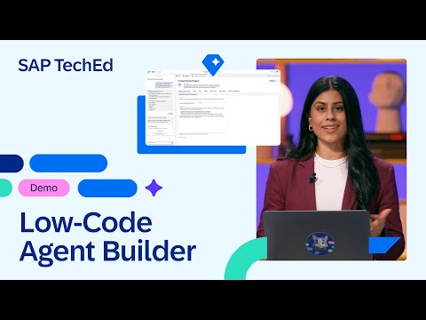 Demo: Low-Code Agent Builder | Build AI Agents Fast in Joule Studio ...