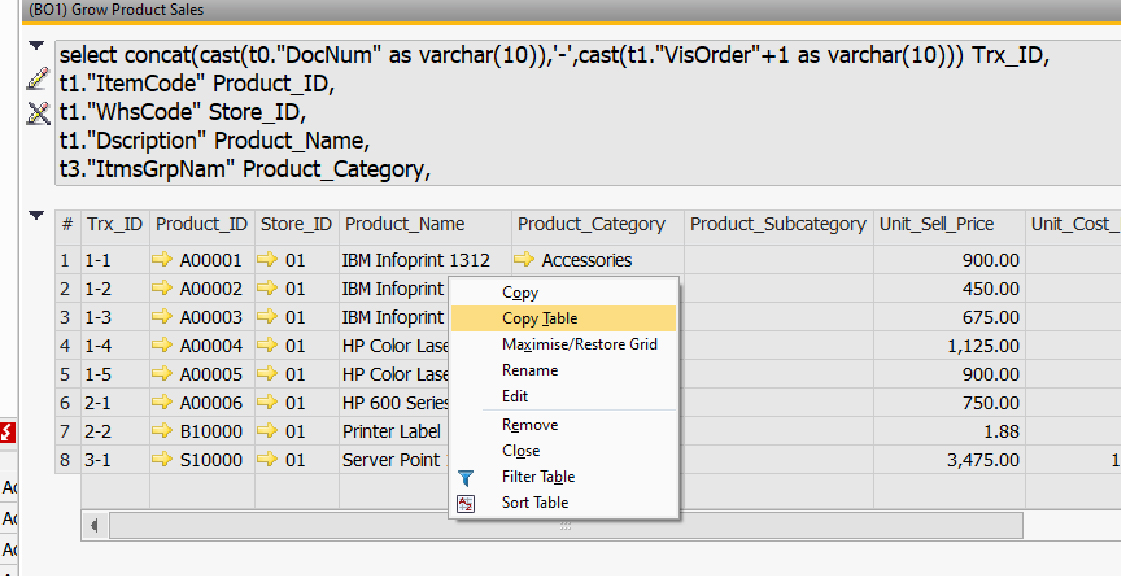 Export the data files from SAP | Singapore | The World Management